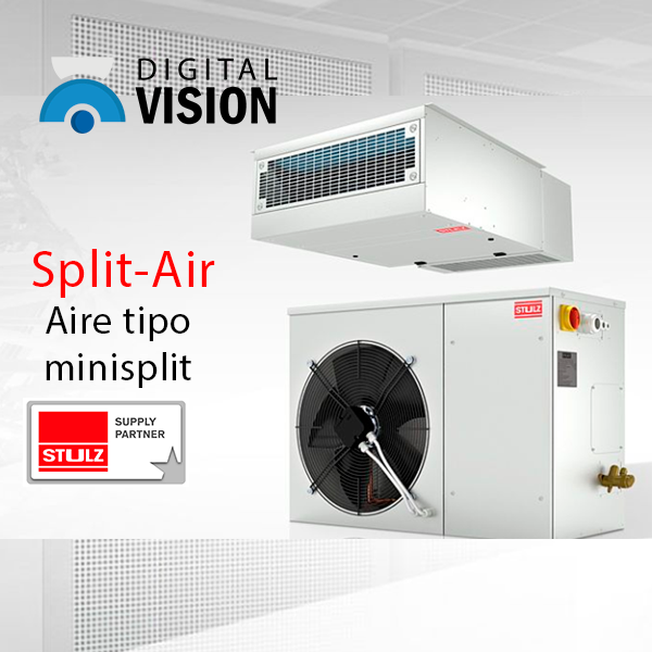 Aire acondicionado de precisión Split-Air Stulz, tipo minisplit para TI